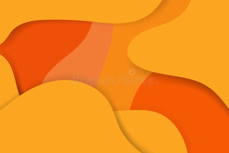 Abstract Yellow Background. Simple Shape Elements. Vector Illustration ...
