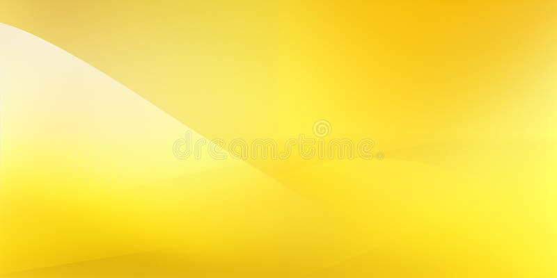 Abstract Yellow Background with Smooth Gradients and Flowing Shapes ...