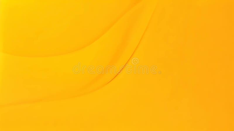 Abstract Yellow Background with Smooth Wavy Lines. Vector Illustration ...
