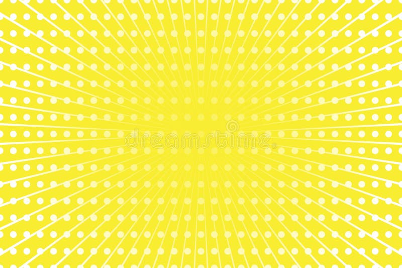 Abstract Yellow and Black Background with Sun Ray. Summer Vector ...