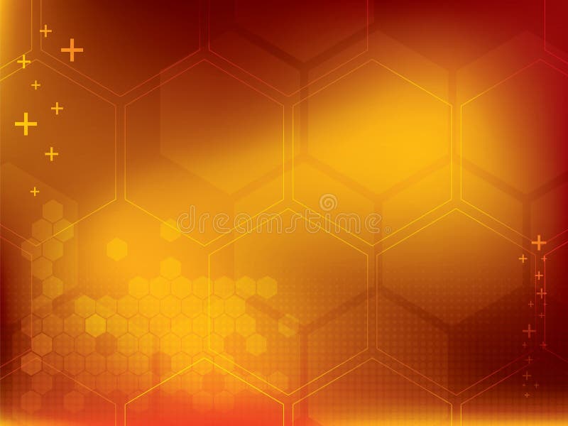 Abstract Yellow Background Technology Stock Vector - Illustration of ...