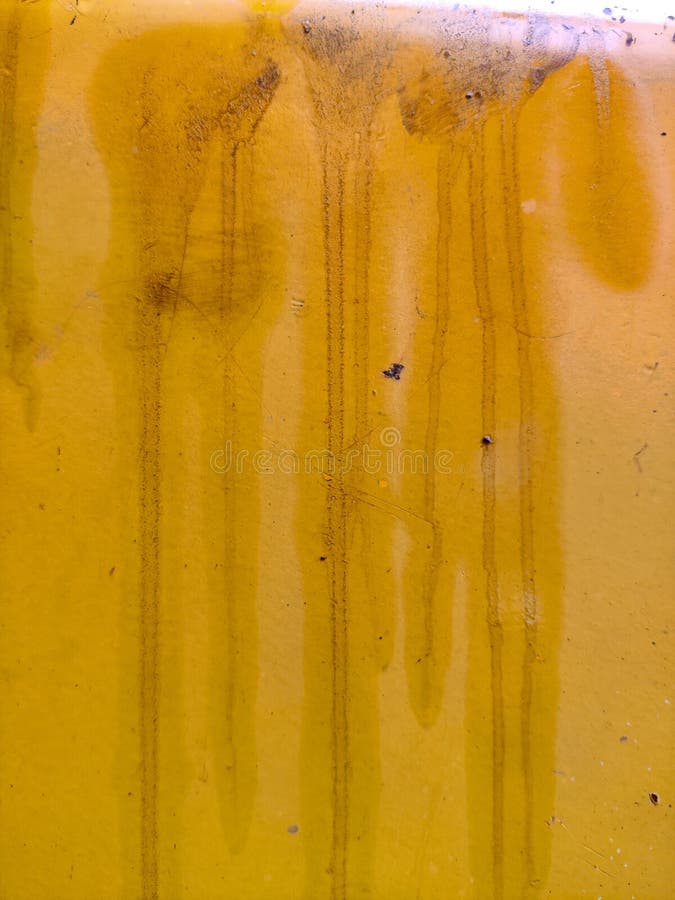 Abstract Yellow Background with Vertical Rust Stains Stock Image ...