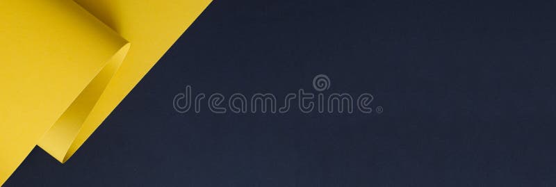 Abstract Yellow and Black Divided Background, Copy Space Stock Photo ...