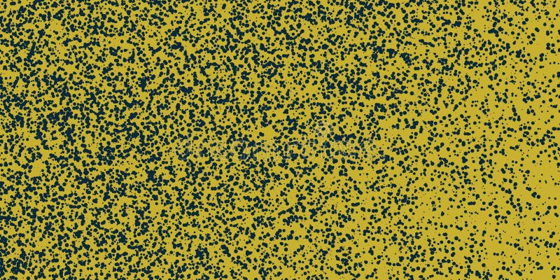 Abstract Yellow and Black Spotted Pattern - Random Placed Spots ...