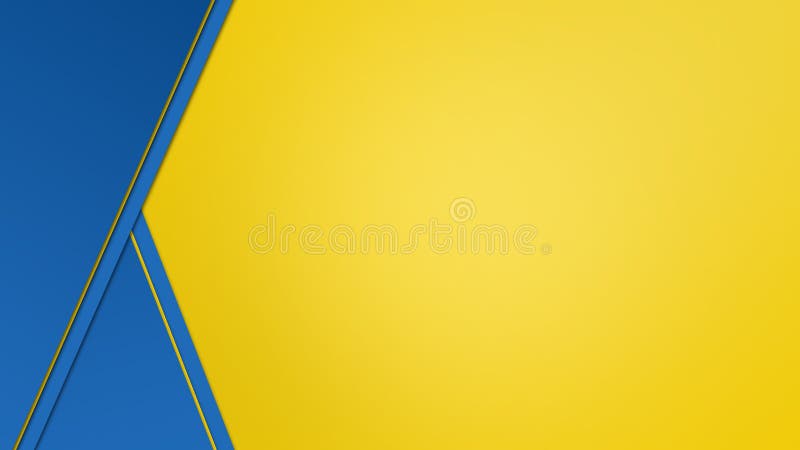 Abstract Yellow and Blue Background with Space for Text Stock ...