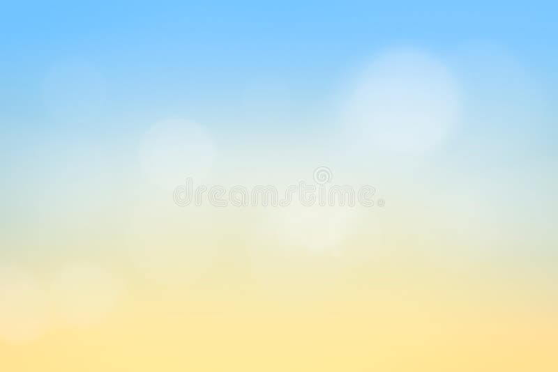 Abstract Yellow and Blue Block Background Stock Illustration ...