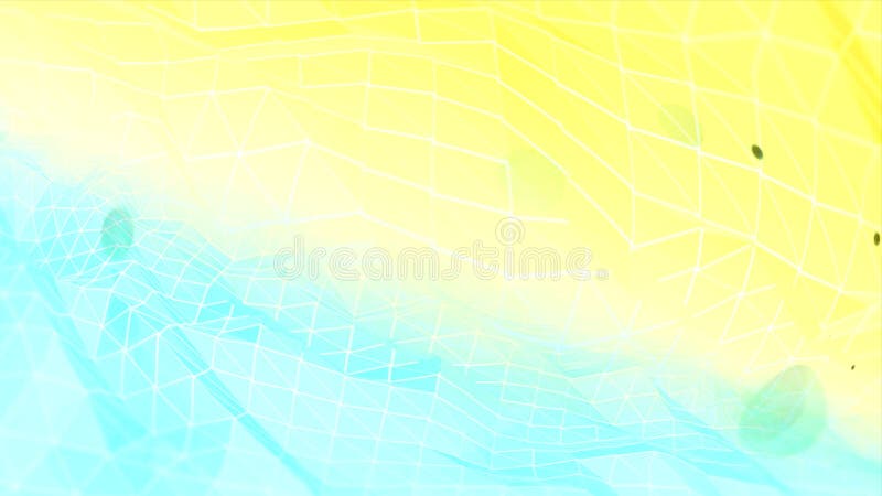 Abstract Yellow and Blue Gradient with White Grid Stock Footage - Video ...