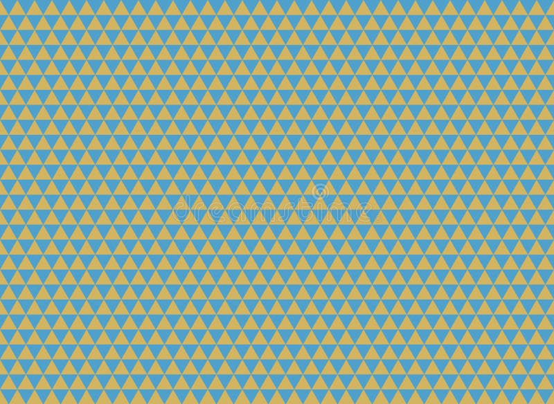 Abstract Yellow and Blue Triangle Background Texture, Made from ...