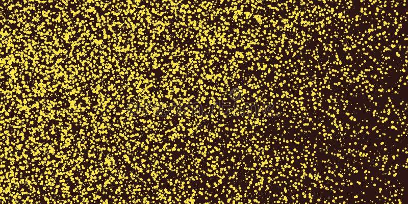 Abstract Yellow and Brown Spotted Pattern - Random Placed Spots ...