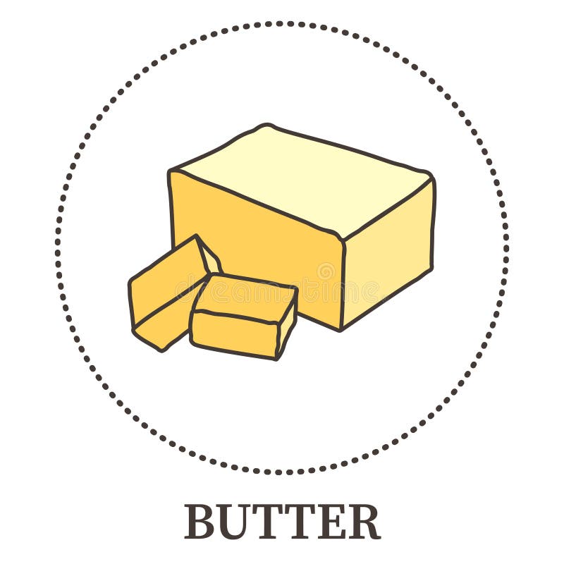 Butter Block Sketch Stock Illustrations – 86 Butter Block Sketch Stock ...