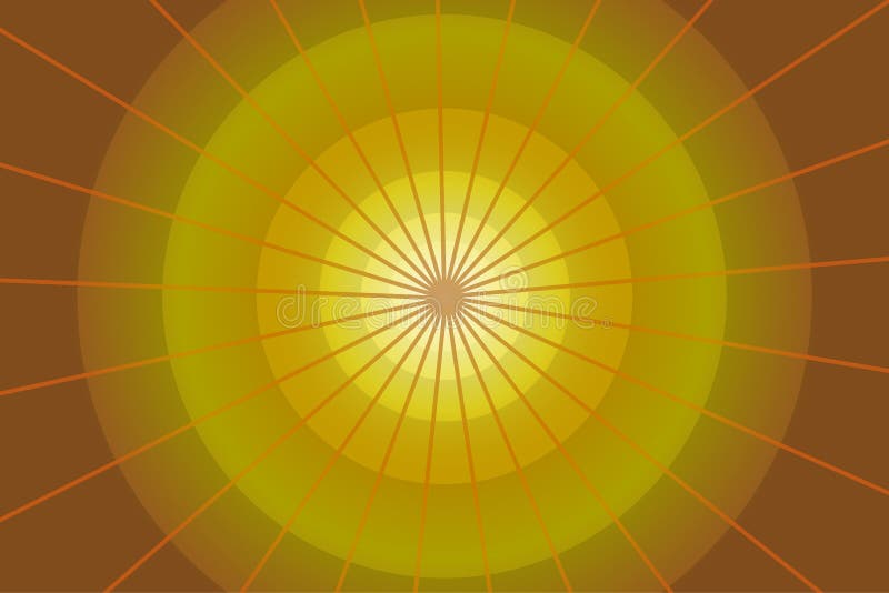 Abstract Yellow Circular Background, Stock Vector - Illustration of ...