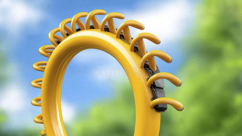 Abstract Yellow Gray Circular Pattern Background Design Generative Ai ...