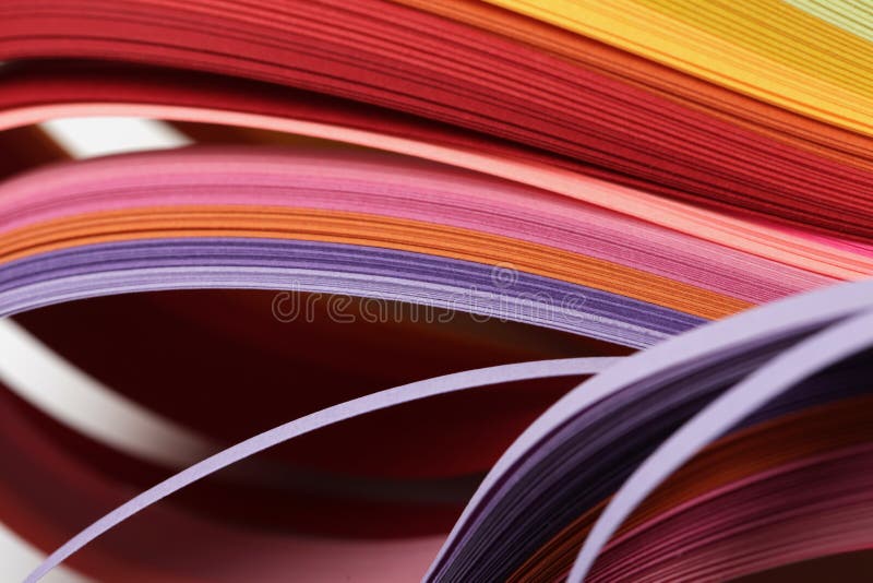 Abstract Yellow Color Wave Strip Paper Background. Soft Focus Stock ...