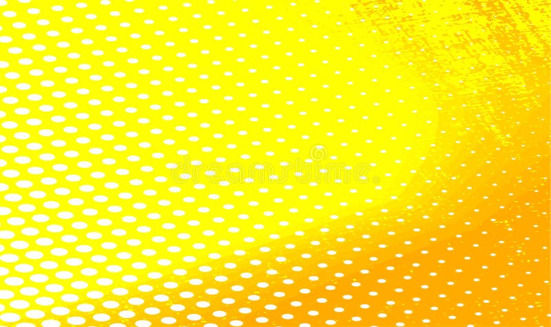 Abstract Yellow Dots Pattern Background. Empty Room for Various Design ...