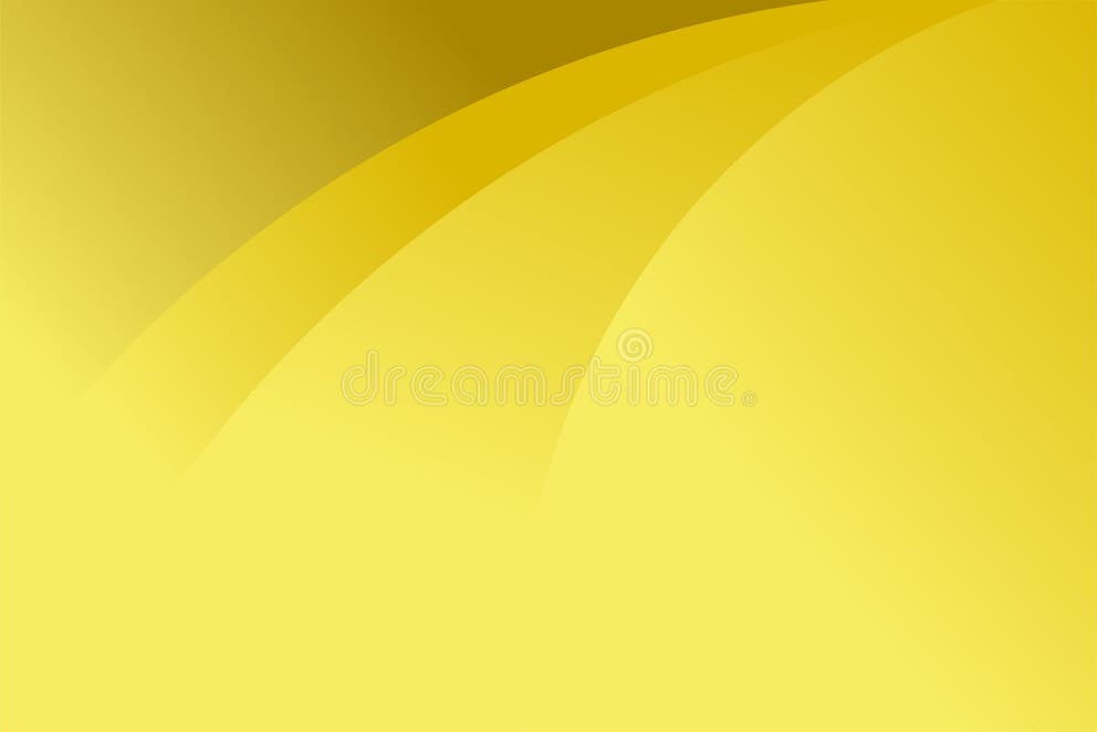 Abstract Yellow Flow Wave Background Template Vector Stock Vector ...
