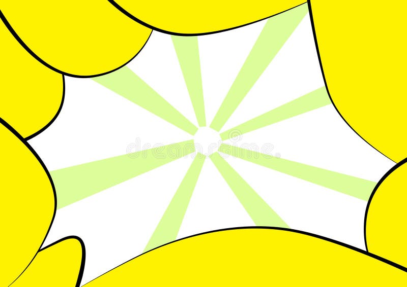 Abstract yellow frame stock illustration. Illustration of abstract ...