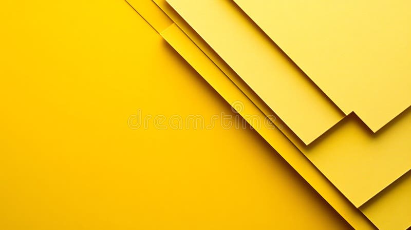 Abstract Yellow Geometric Background Modern Design Template Bright ...