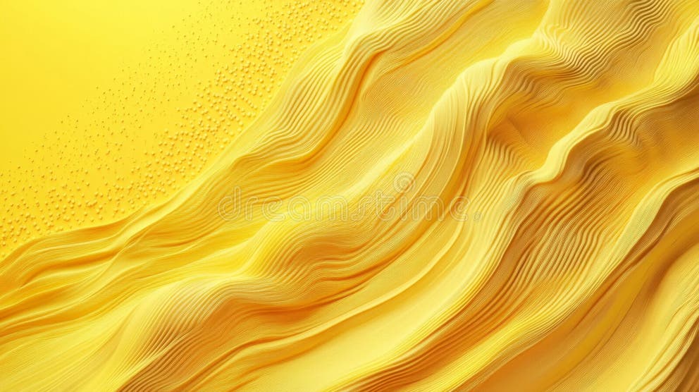 Abstract Yellow Gold Wave Texture Background Stock Illustration ...