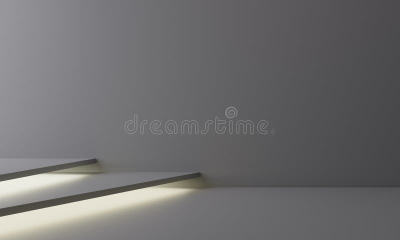 Abstract Yellow Gradient Spotlight Room Texture Background. Studio ...