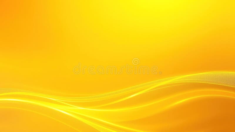 Abstract Yellow Gradient Waves of Light Stock Illustration ...