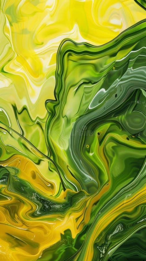 Abstract Yellow and Green Fluid Art Texture Stock Photo - Image of ... Abstract Yellow and Green Fluid Art Texture Stock Photo - Image of ...