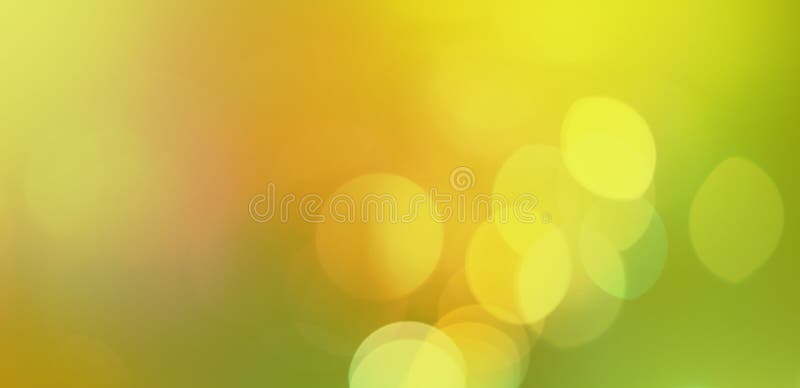 Abstract Yellow and Green Lights Blur Blinking Background. Soft Focus ...