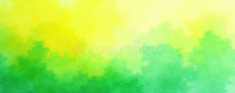 Abstract Yellow Green Watercolor Wash, Spring Texture, Springtime ...
