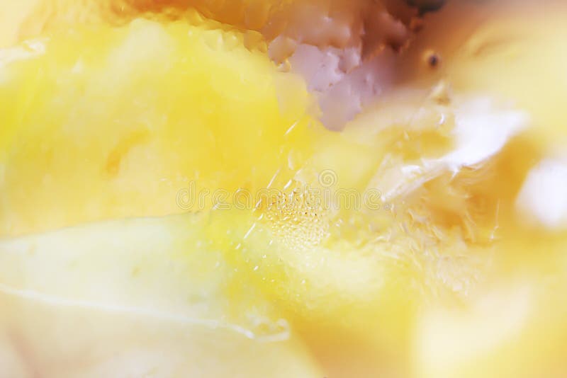 Abstract Yellow Ice Background Stock Photo - Image of drop, abstract ...
