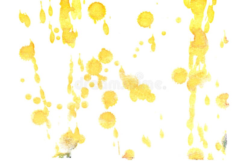 Abstract Yellow Red Ink Splash Stock Illustration - Illustration of ...