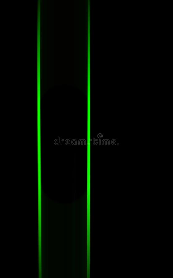 Abstract Yellow LED Light Elispe Shape on Black Background Stock Image ...