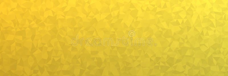 Abstract Yellow Low Poly Background Stock Illustration - Illustration ...