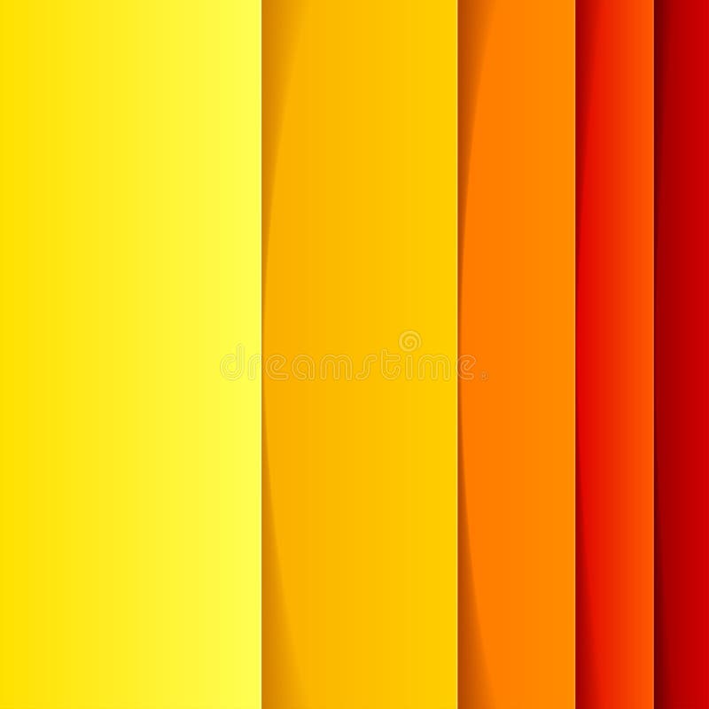Abstract Yellow, Orange and Red Rectangle Shapes Stock Vector ...