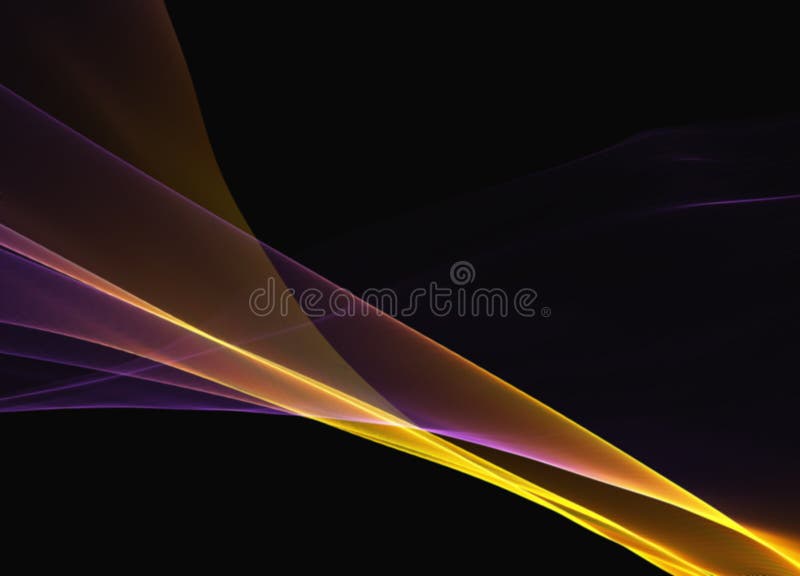 Vector Yellow Wave Background Stock Vector - Illustration of decoration ...