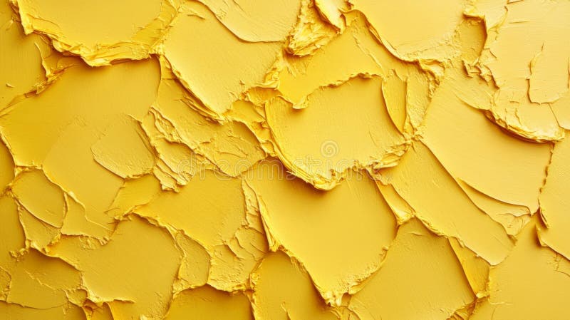 Abstract Yellow Paint Texture Background Stock Illustration ...
