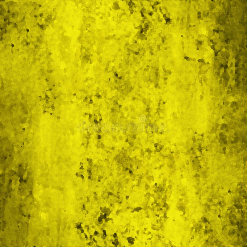 Abstract Yellow Painted Background Stock Illustration - Illustration of ...
