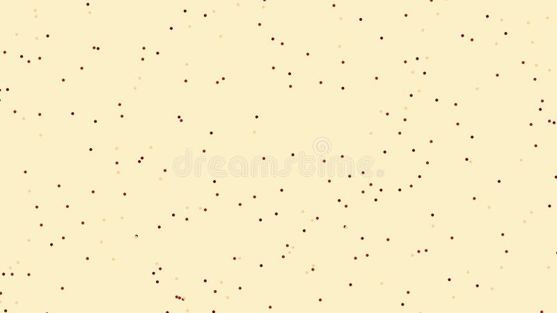 Abstract Yellow Pattern Background with Random Object Stock ...