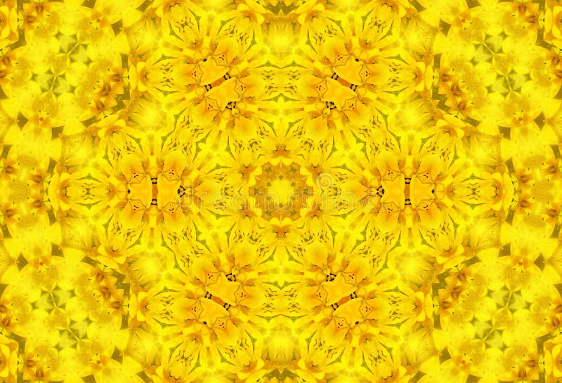 Abstract yellow pattern stock illustration. Illustration of decorative ...