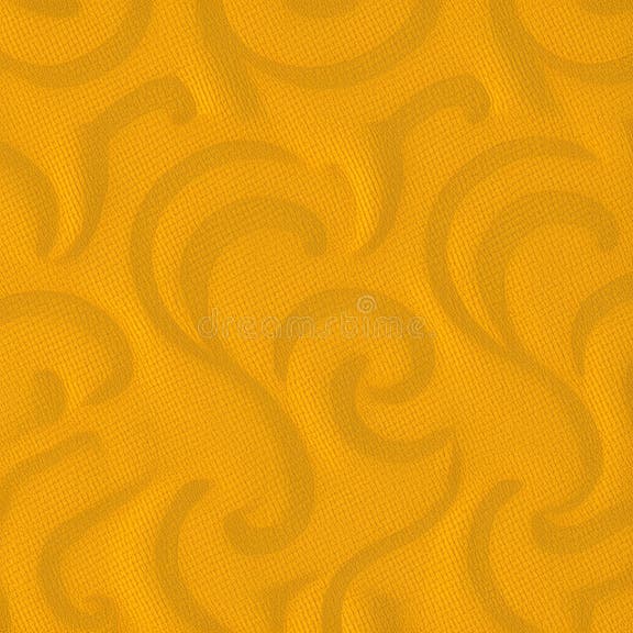 Abstract Yellow Patterned Fabric Texture Stock Illustration - Illustration of vintage, design ...