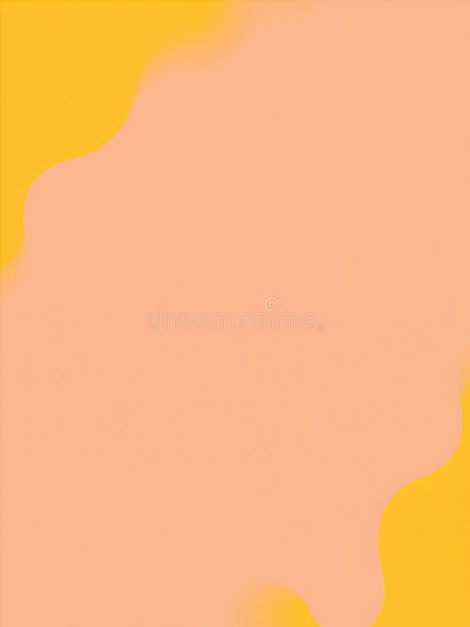 Abstract Yellow and Peach Background Stock Illustration - Illustration ...