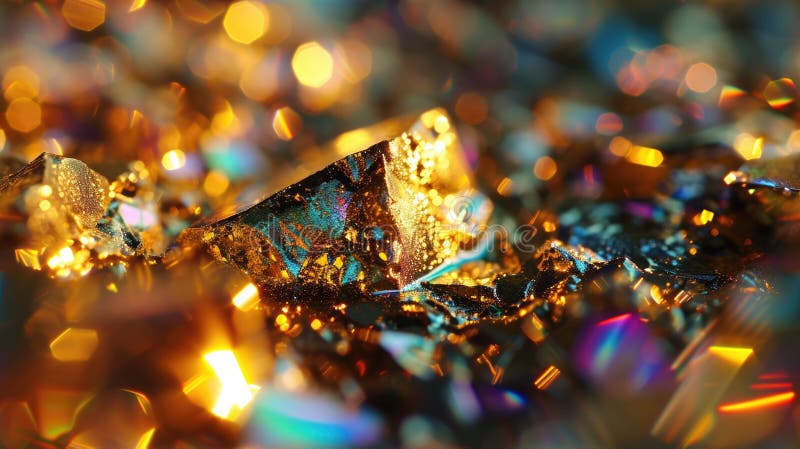 The Abstract Yellow Picture of Solid Shape Object Forming Them Together ...