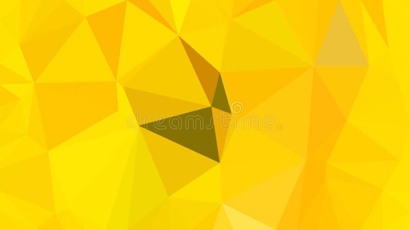 Abstract Yellow Polygonal Background Template Illustrator Stock Vector ...