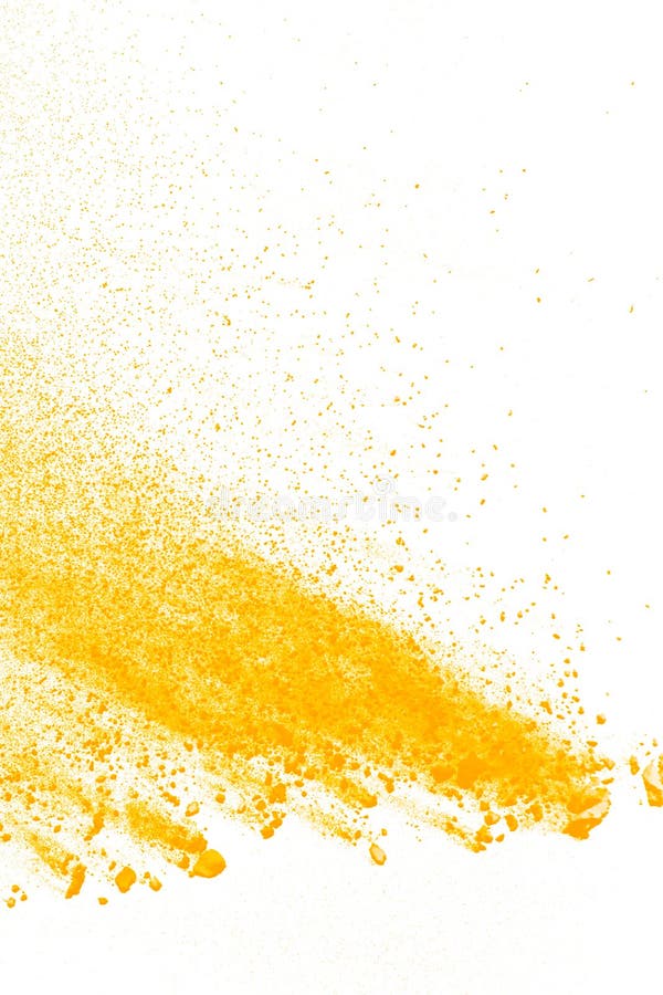 Abstract yellow powder stock image. Image of holi, glow - 97746845