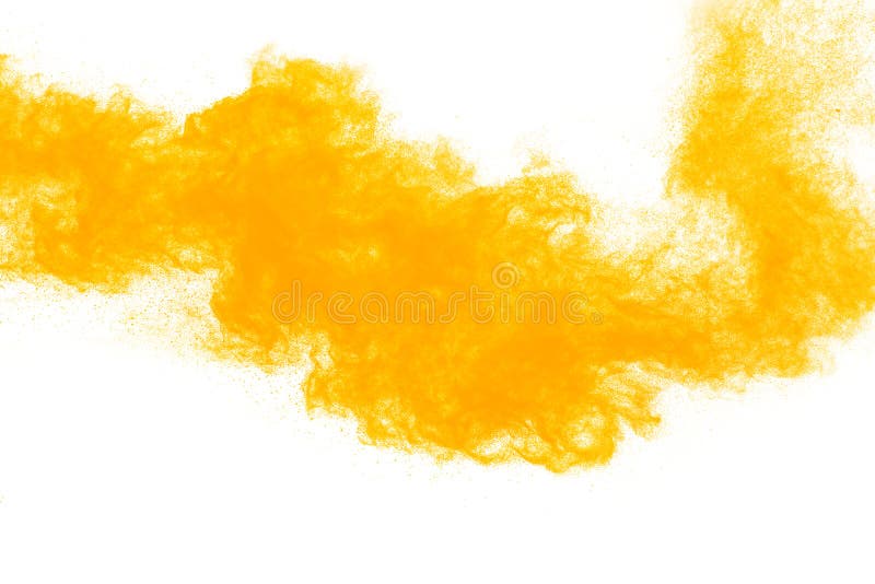 Abstract yellow powder stock image. Image of background - 97746953