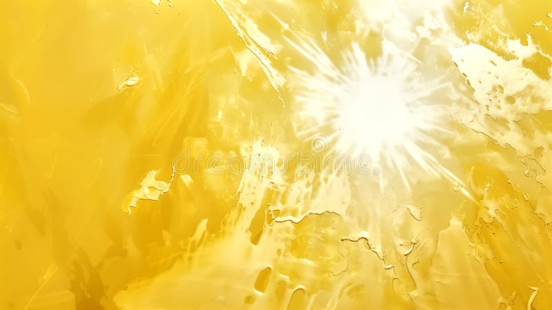 Abstract Yellow Rays of Light Background Vector Illustration Wit Stock ...