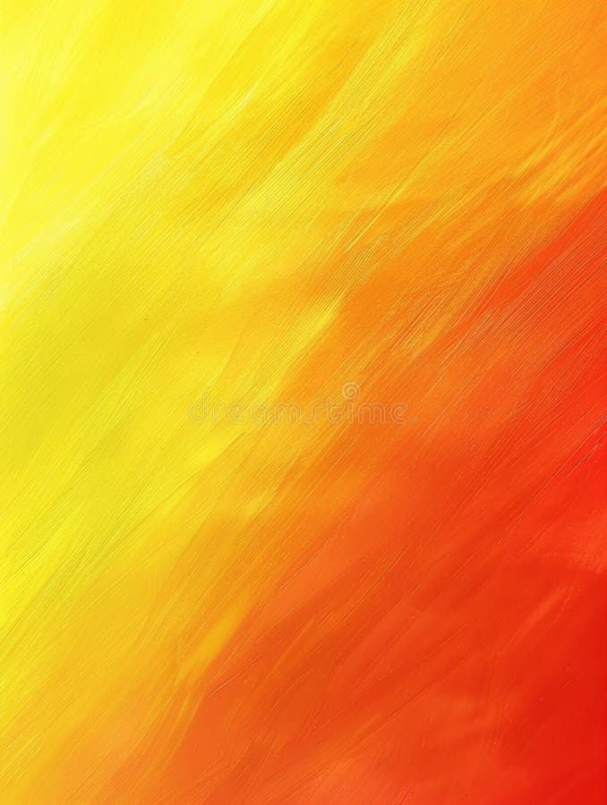 Abstract Yellow and Red Gradient Background with Diagonal Brushstrokes ...