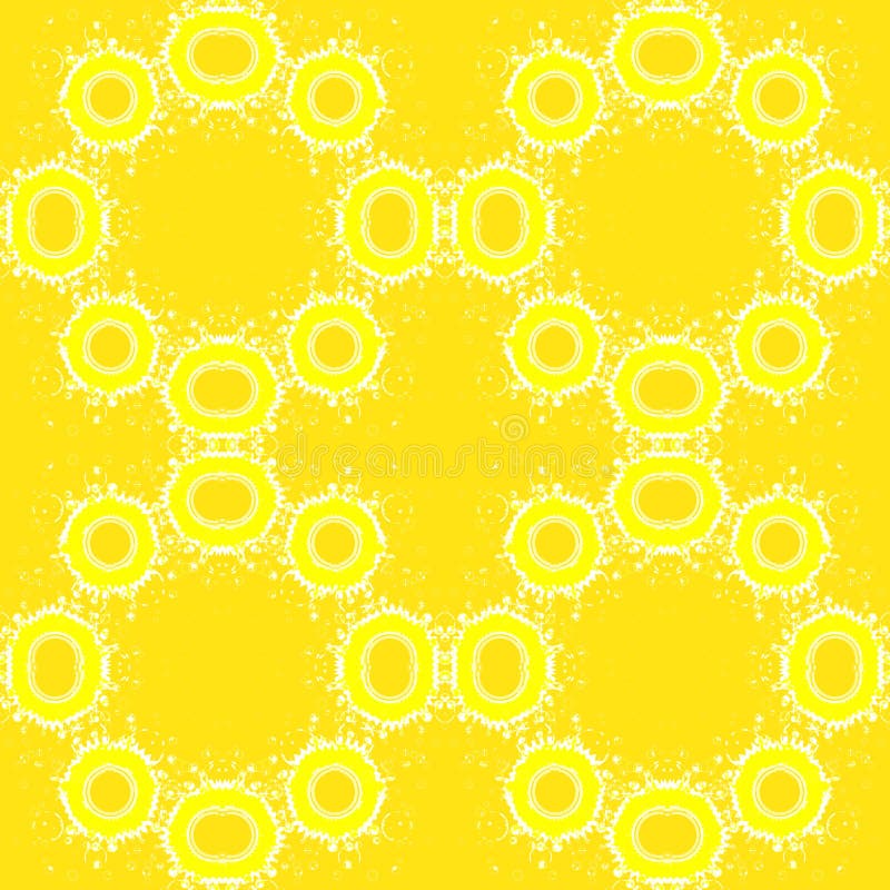 Seamless Background with Natural Blooming Yellow Daisies Stock Photo ...