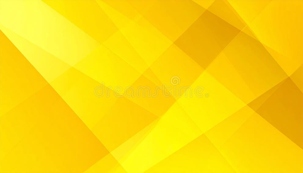 Abstract Yellow Shapes Overlap, Creating Dynamic Modern Background ...