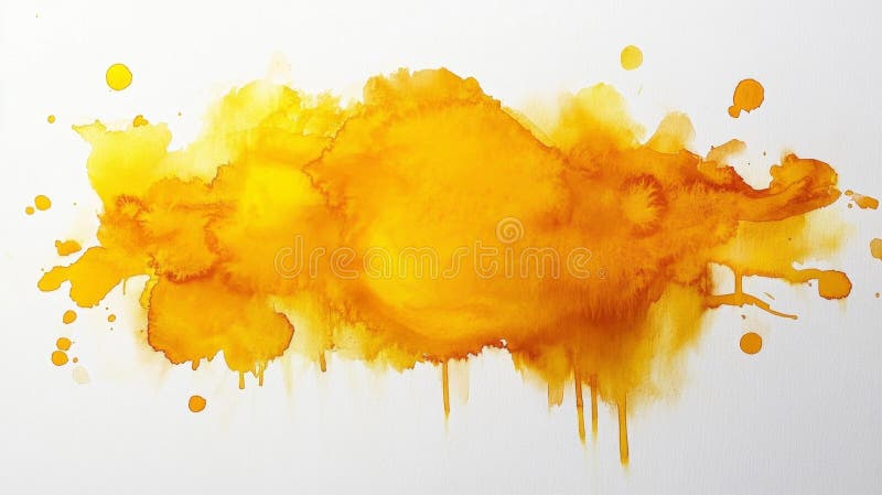 Abstract Yellow Splash stock illustration. Illustration of vibrant ...