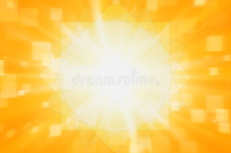 Abstract Yellow with Square Background. Stock Illustration ...