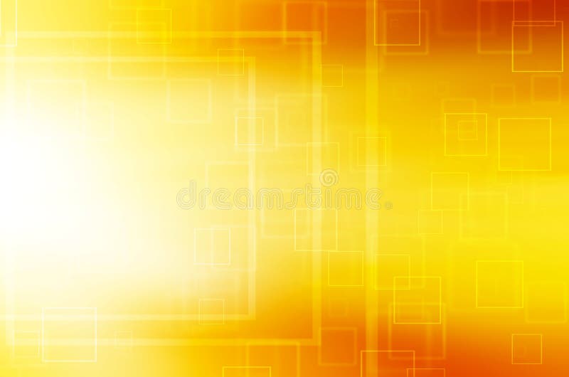Abstract Yellow Tech Background Stock Illustration - Illustration of ...